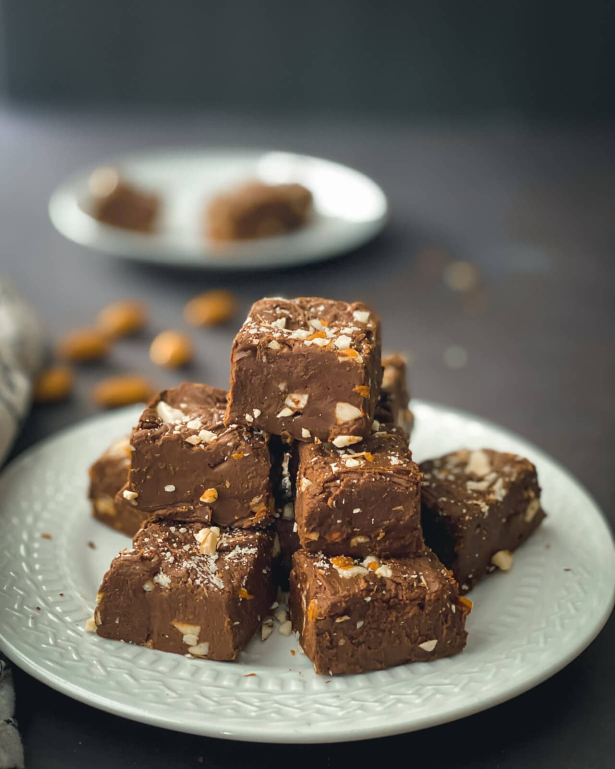Decadent Microwave Fudge - Easy Potluck Dessert - Simple Indian Meals