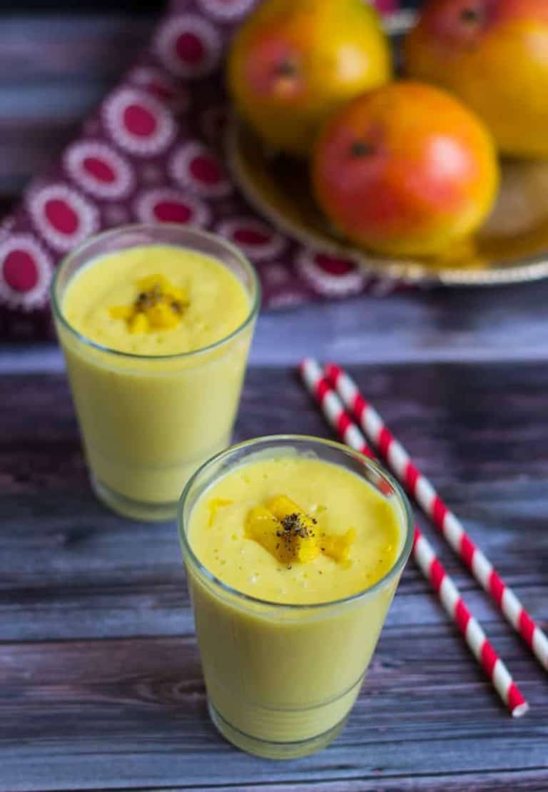 Creamy, Authentic Mango Lassi Recipe - Simple Indian Meals