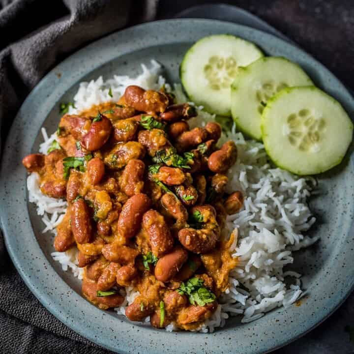 Punjabi Rajma Masala (Kidney Beans Curry) | Simple Indian Meals