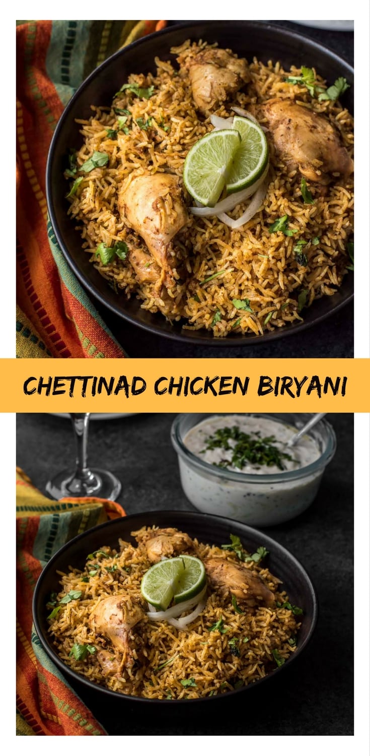 Chettinad chicken biryani recipe - Simple Indian Meals