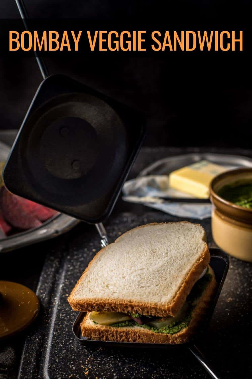 Bombay Grilled Veggie Sandwich Recipe - Simple Indian Meals