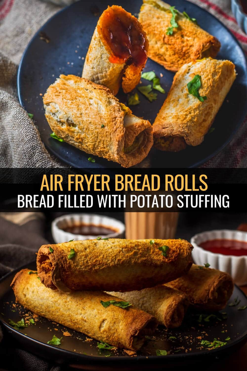 Air Fryer Air Fryer Indian Bread Roll - Simple Indian Meals