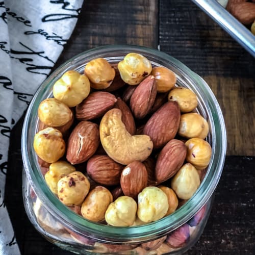 Oil-Free Roasted Nuts: Hands-free Air Fryer Recipe - Simple Indian Meals