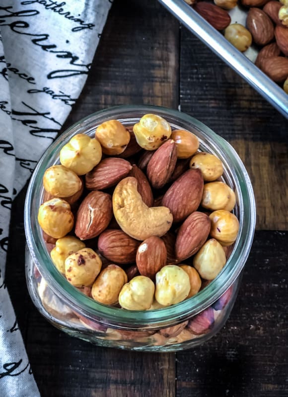 Oil-Free Roasted Nuts: Hands-free Air Fryer Recipe - Simple Indian Meals