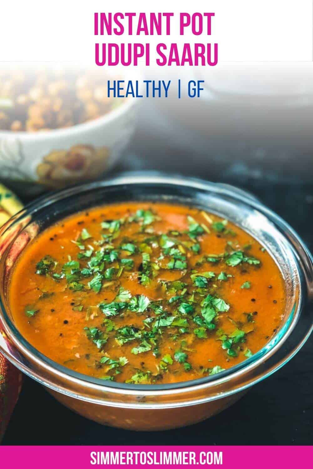 Easy Udupi-Style Tomato Rasam - Simple Indian Meals