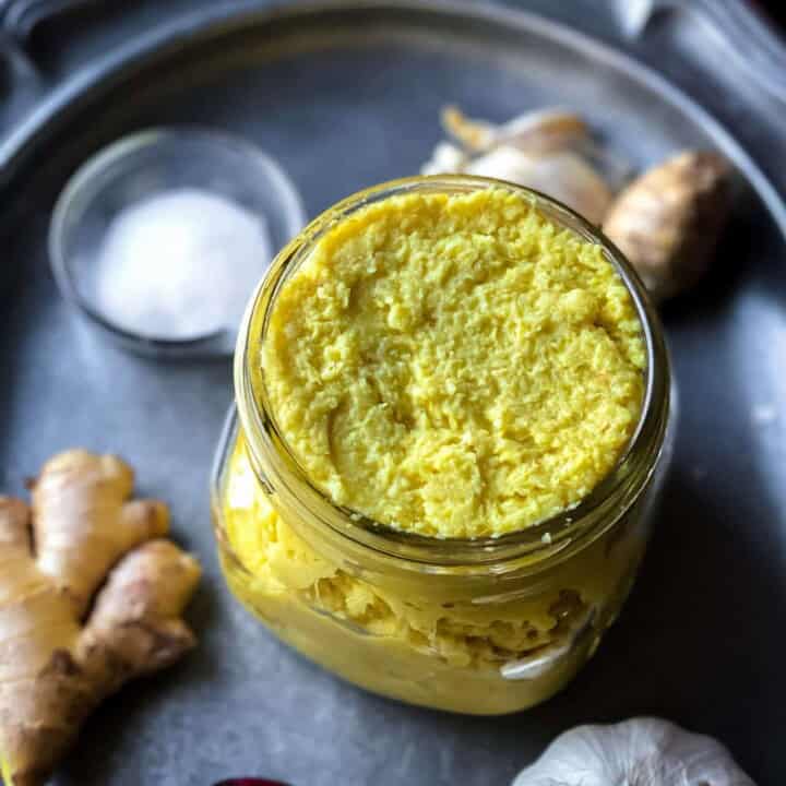 Homemade Ginger Paste (with tips to store and use) - Simple Indian Meals