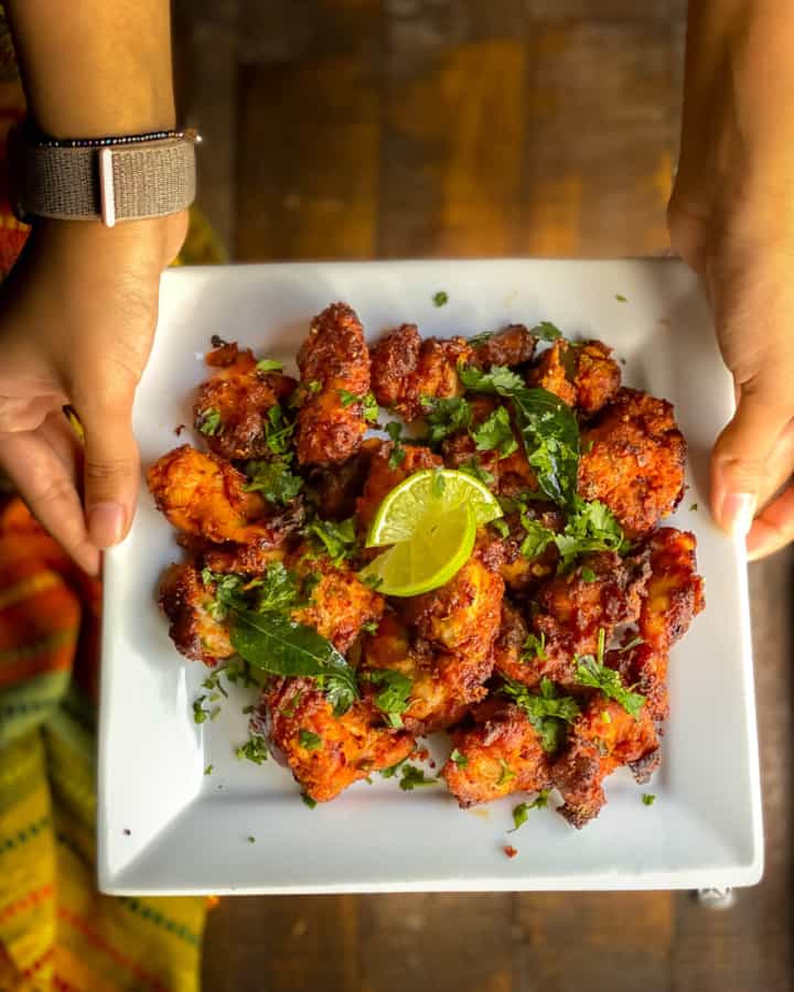 Restaurant-Style Chicken 65 (Air Fryer) - Simple Indian Meals
