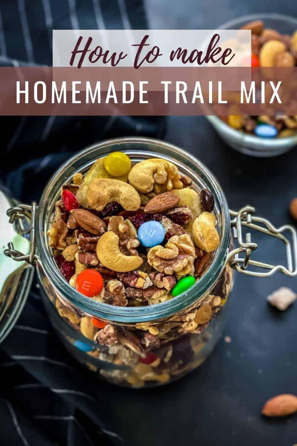 10-Minute Homemade Trail Mix - Simple Indian Meals