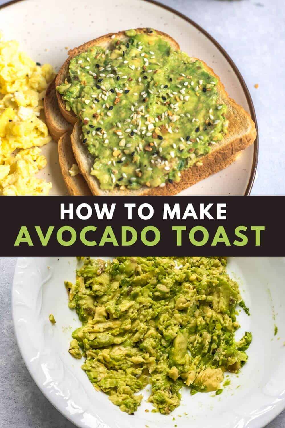 Smashed Avocado Toast With Eggs - Simple Indian Meals