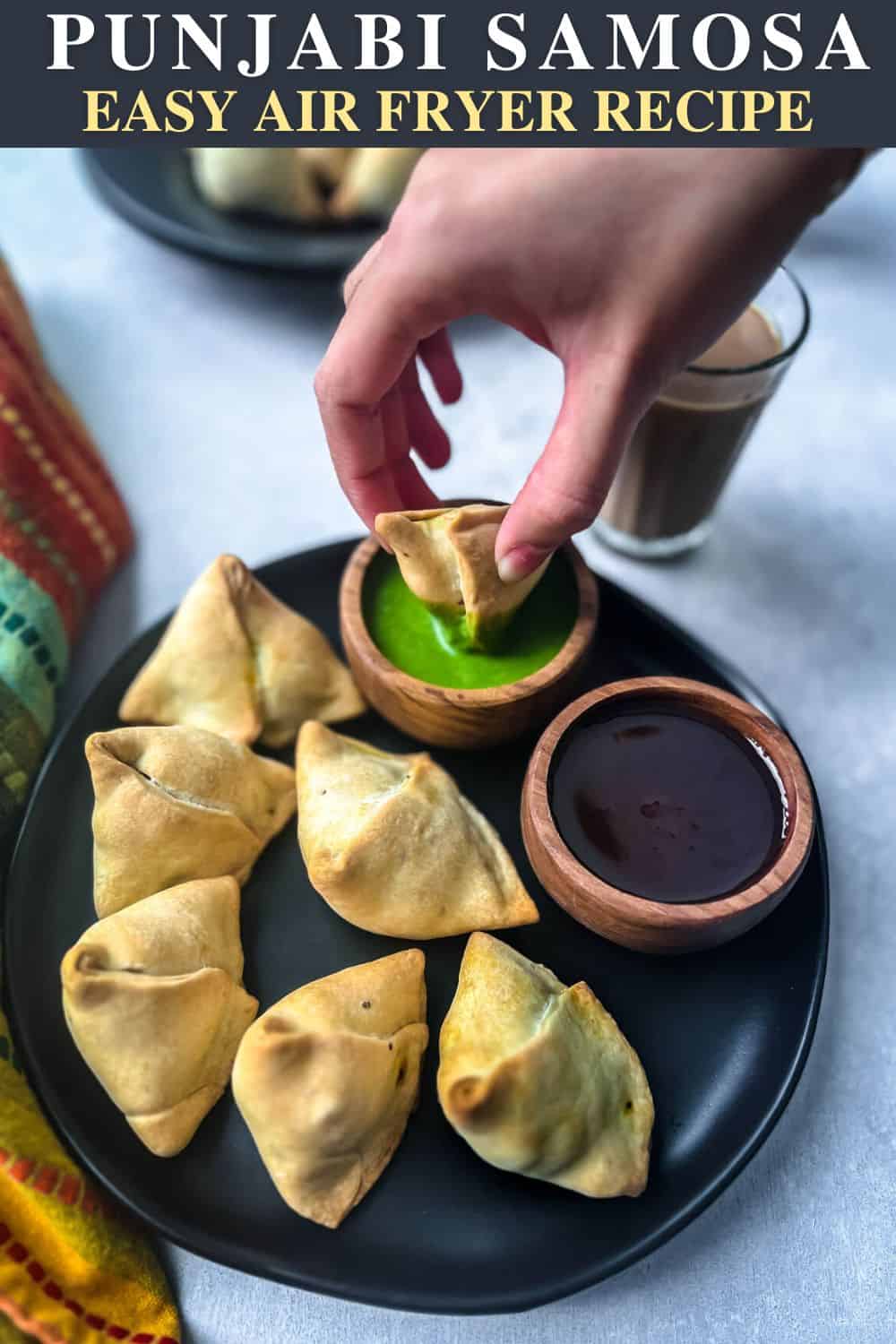 Crispy Air Fryer Vegetable Samosa - Simple Indian Meals