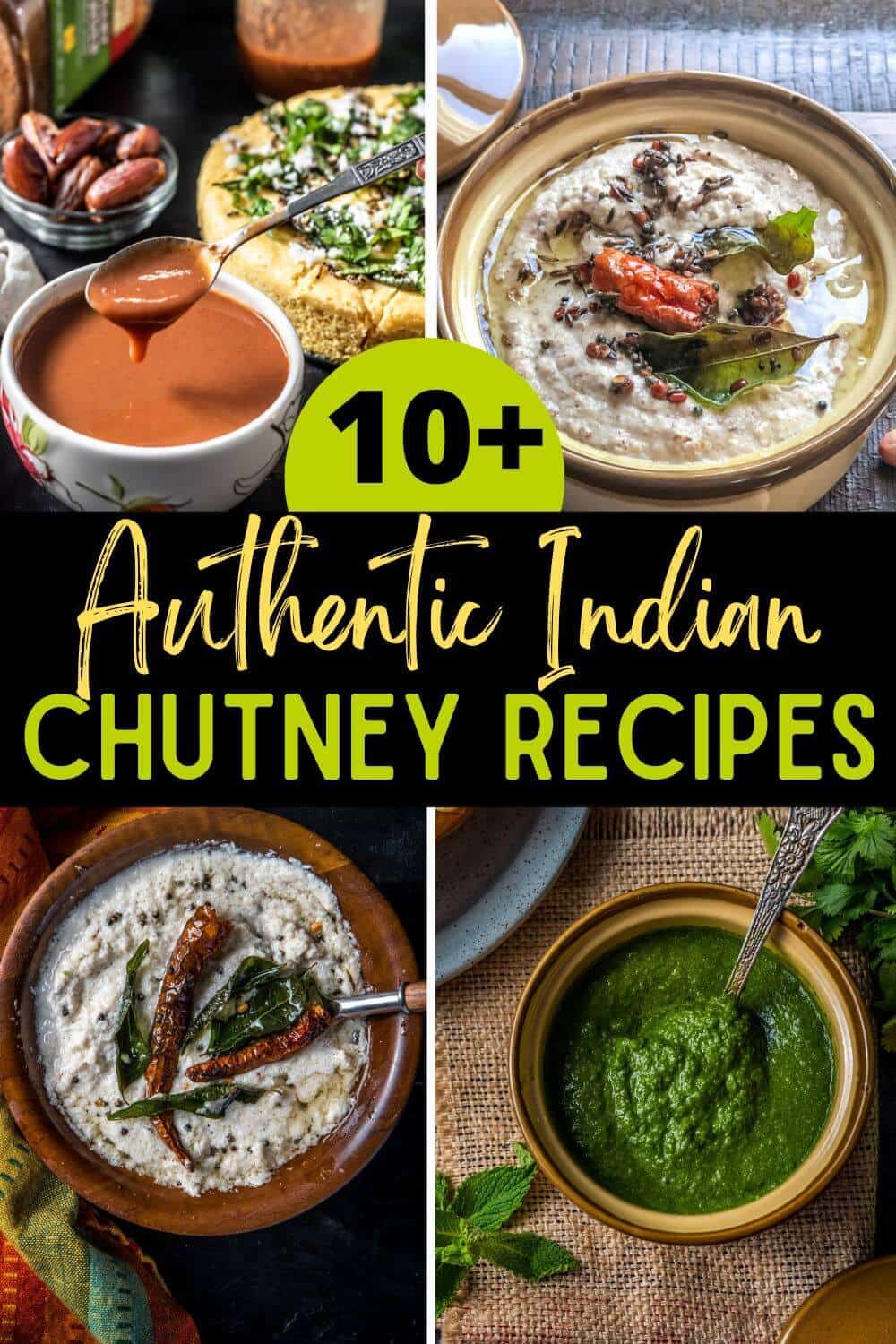 10+ Simple and Easy Indian Chutney Recipes - Simple Indian Meals